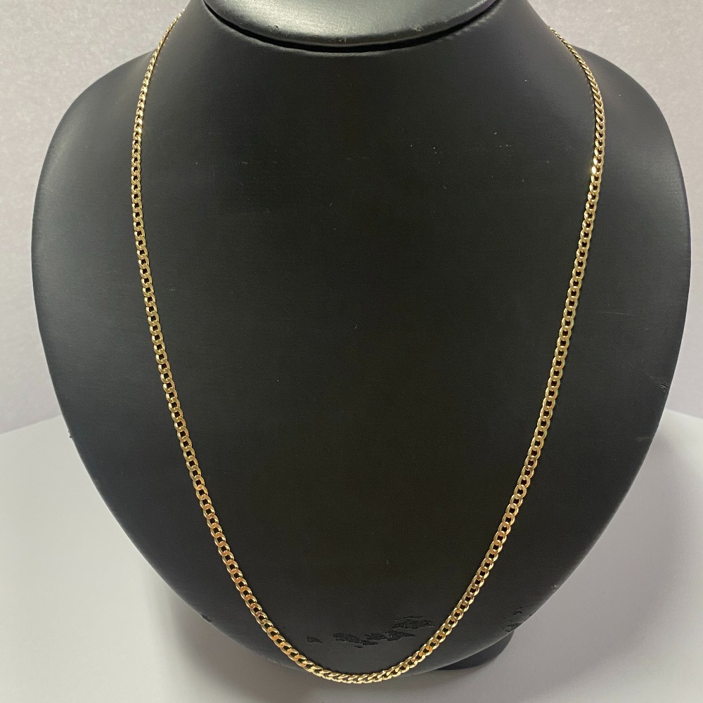 Pre-owned 9ct Gold Curb Chain - Own4Less